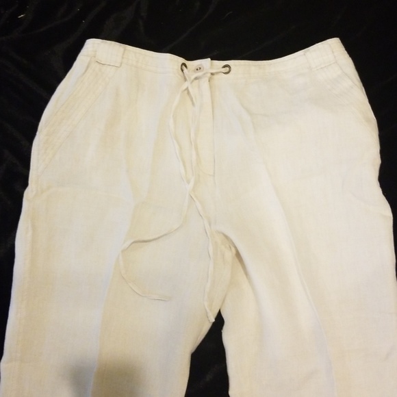 JM Collection | Pants & Jumpsuits | Jm Collection Linen Pants 4 P ...